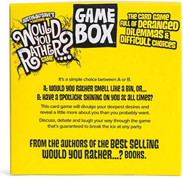 Would You Rather Card Game? - XINGKUN